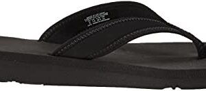 Nike Women's Celso Thong, Black/White, 9 US