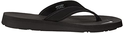 Nike Women's Celso Thong, Black/White, 9 US