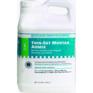 custom bldg products ama2 2.5-gallon mortar adhesive mix