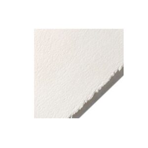 stonehenge 100% cotton medium weight sheets, white, 22 x 30 inches, 250gsm, 10 sheets for dry media