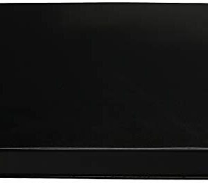 Reston Lloyd G-105-B Square Gas Stove Burner Covers, Set of 4, Black, 9" x 0.75" x 9" (Length x Width x Height)