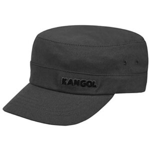 kangol cotton twill army cap - grey/s/m grey, small-medium