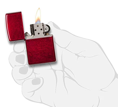 Zippo Candy Apple Red Pocket Lighter