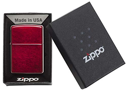 Zippo Candy Apple Red Pocket Lighter