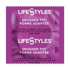 lifestyles snugger fit condoms- 12pk