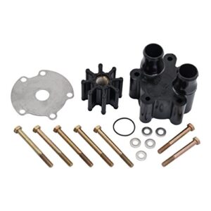 quicksilver 807151a14 sea water pump body kit for mercruiser engines with one-piece engine mounted sea water pumps