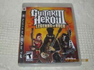 guitar hero iii: legends of rock - playstation 3 (game only)