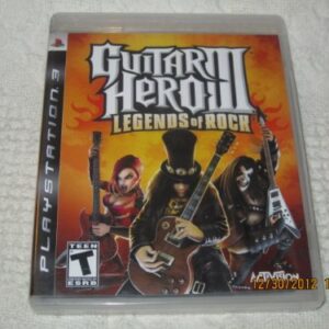 Guitar Hero III: Legends of Rock - Playstation 3 (Game only)