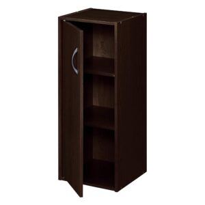 ClosetMaid 8991 Stackable 1-Door Organizer, Espresso