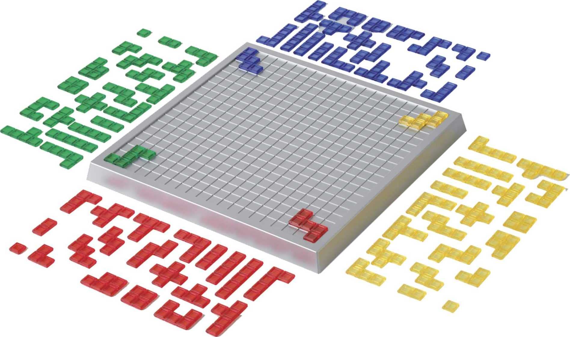 Mattel Games Blokus XL Strategy Board Game, Family Game for Kids & Adults with Colorful Oversized Pieces & Just One Rule (Amazon Exclusive)