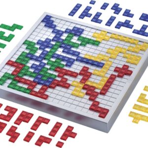 Mattel Games Blokus XL Strategy Board Game, Family Game for Kids & Adults with Colorful Oversized Pieces & Just One Rule (Amazon Exclusive)