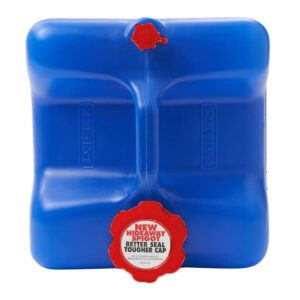 Reliance Products Aqua-Tainer 7 Gallon Rigid Water Container, Blue , 11.3 Inch x 11.0 Inch x 15.3 Inch