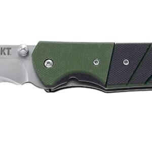 COLUMBIA RIVER KNIFE & TOOL Ignitor EDC Folding Pocket Knife: Assisted Opening Everyday Carry, Serrated Edge Blade, Veff Serrations, Thumb Stud, Liner Lock, G10 Handle, Pocket Clip 6855