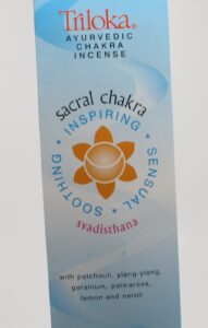 triloka incense sacral chakra, 10 ct