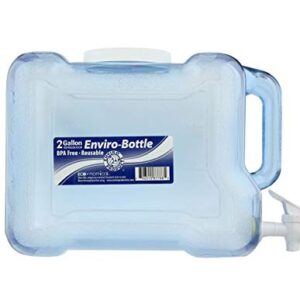 New Wave Enviro BpA Free 2 Gallon Refrigerator Bottle with Spigot