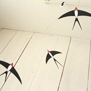 3 Swallow Hanging Mobile - 20 Inches - High Quality - Handmade in Denmark by Flensted