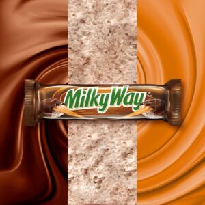 MilkyWay Candy Milk Chocolate Bars Bulk Pack, Full Size, 1.84 oz Pack of 36)