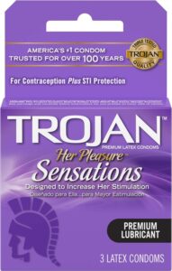 trojan - her pleasure condoms