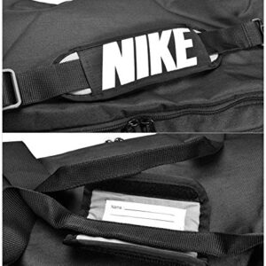 NIKE Brasilia Training Duffel Bag, Midnight Navy/Black/White, Medium