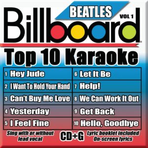 billboard karaoke - billboard beatles top 10 karaoke vol 1 [10+10-song cd+g]