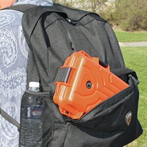 MTM Survivor Dry Box with O-Ring Seal (Orange, Small)