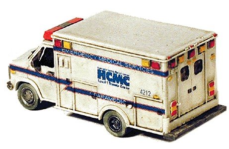 N-scale Ambulance