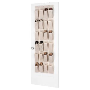 whitmor linen over the door shoe organizer