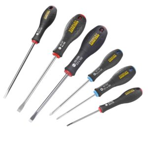 STANLEY FATMAX 6 Piece Screwdriver Set, Parallel/Flared/Pozi