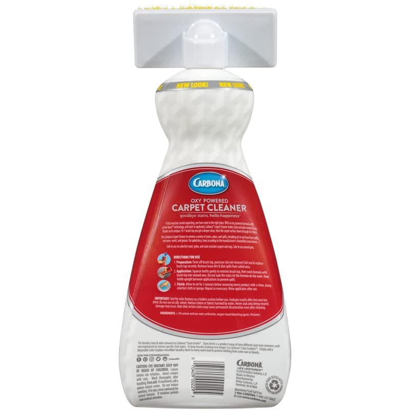 Carbona 2-In-1 Carpet Cleaner, 27.5 Fl Oz