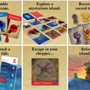 Forbidden Island – The Cooperative Strategy Survival Island Board Game,2-4 players