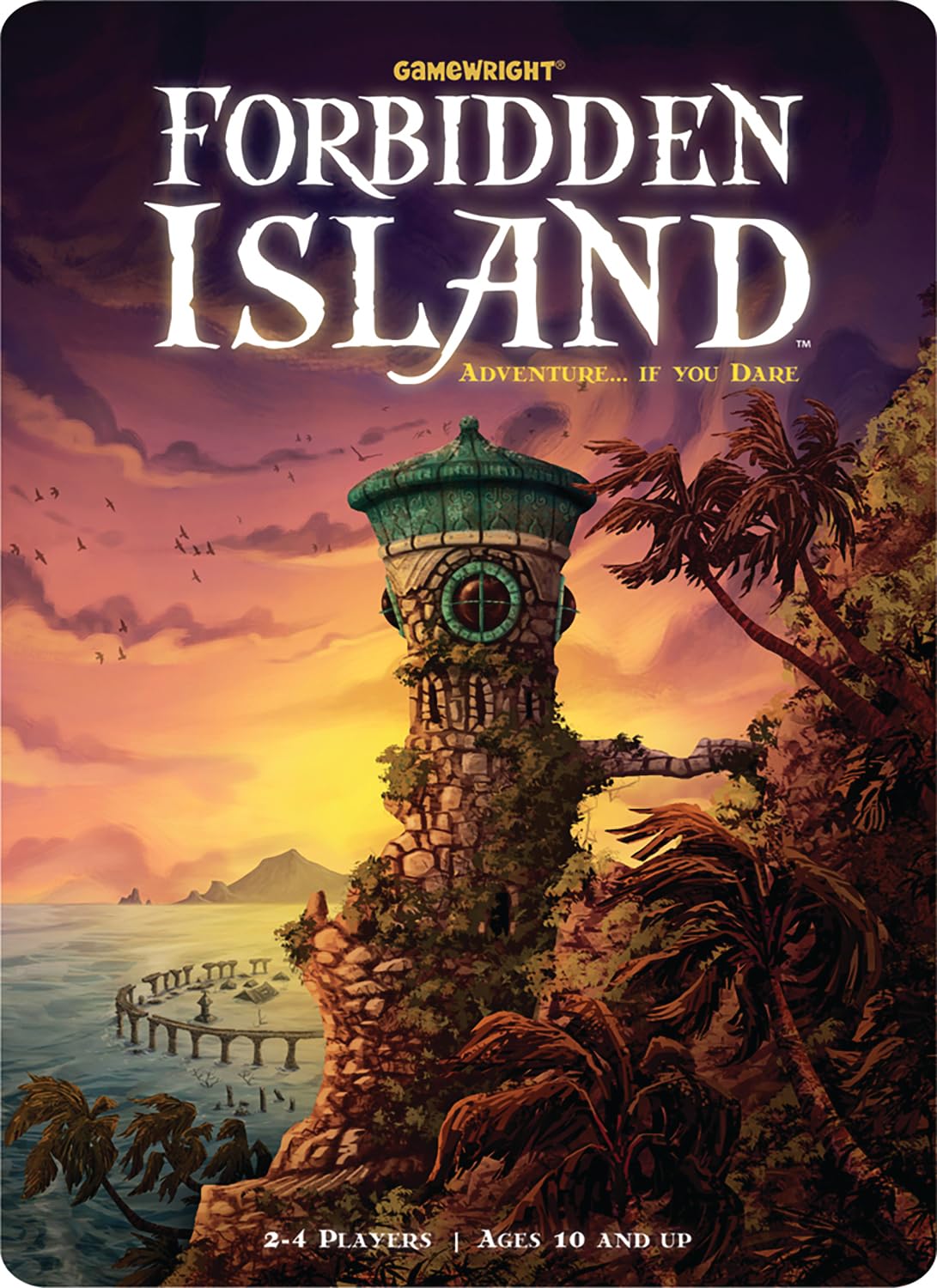 Forbidden Island – The Cooperative Strategy Survival Island Board Game,2-4 players