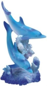 stealstreet ss-g-90065 marine life two dolphin design figurine statue decoration collection