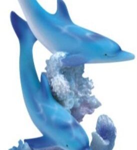 StealStreet SS-G-90065 Marine Life Two Dolphin Design Figurine Statue Decoration Collection