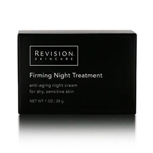 Revision Skincare Firming Night Treatment, Hydrating Anti Aging Night Cream with Peptides for Dry Skin and Sensitive Skin, 1 Ounce