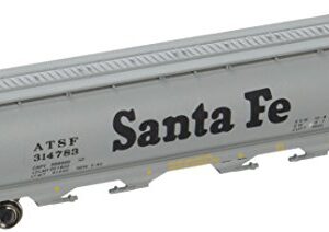 Bachmann Industries Inc. Canadian 4-Bay Cylindrical Grain Hopper Santa Fe - N Scale