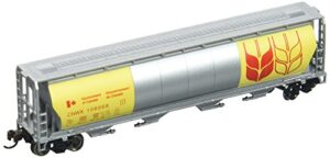 bachmann industries inc. canadian 4-bay cylindrical grain hopper government of canada - n scale