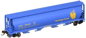 bachmann industries inc. canadian 4-bay cylindrical grain hopper heritage fund - n scale