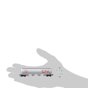 Bachmann Industries Inc. Canadian 4-Bay Cylindrical Grain Hopper Canadian National - N Scale