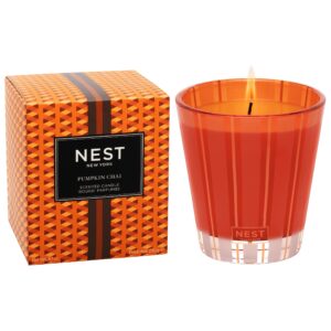 nest fragrances pumpkin chai scented classic candle, 8 ounce