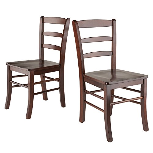 Winsome Groveland Dining, 2 Chairs, Walnut