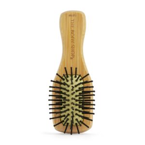 the body shop mini bamboo hairbrush 11cm x 4cm x 3cm