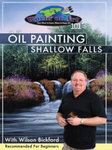 oil painting: shallow falls