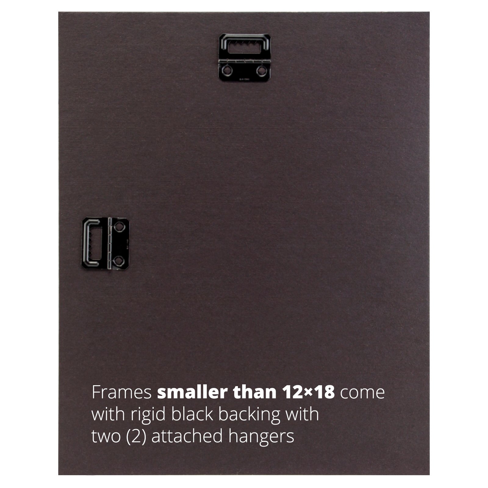 Craig Frames 21834700BK 11 by 14-Inch Picture Frame, Smooth Wrap Finish, 2-Inch Wide, Black