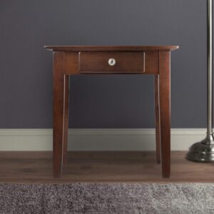 Winsome Rochester 20 x 20 x 20-Inch Wood Shaker End Table, Brown (94821)