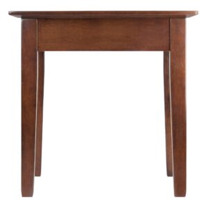 Winsome Rochester 20 x 20 x 20-Inch Wood Shaker End Table, Brown (94821)