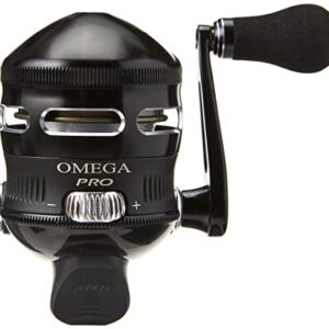 Zebco OMEGA PRO 3SZ SC REEL 10#, Size 30, Black