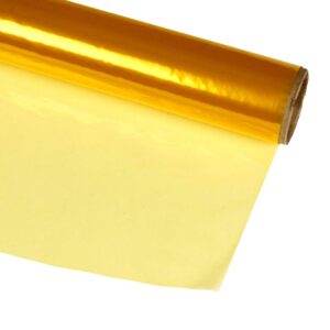 hygloss products, inc hygloss cello-wrap roll x5' -yellow art craft, 20-inches x 5-feet