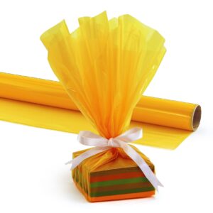 Hygloss Products, Inc Hygloss Cello-Wrap Roll X5' -Yellow Art Craft, 20-inches x 5-feet