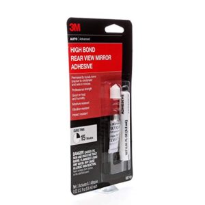 3M High-Bond Rearview Mirror Adhesive, 08749, 0.02 fl oz, 1 Per Pack