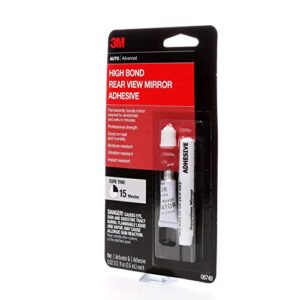 3M High-Bond Rearview Mirror Adhesive, 08749, 0.02 fl oz, 1 Per Pack